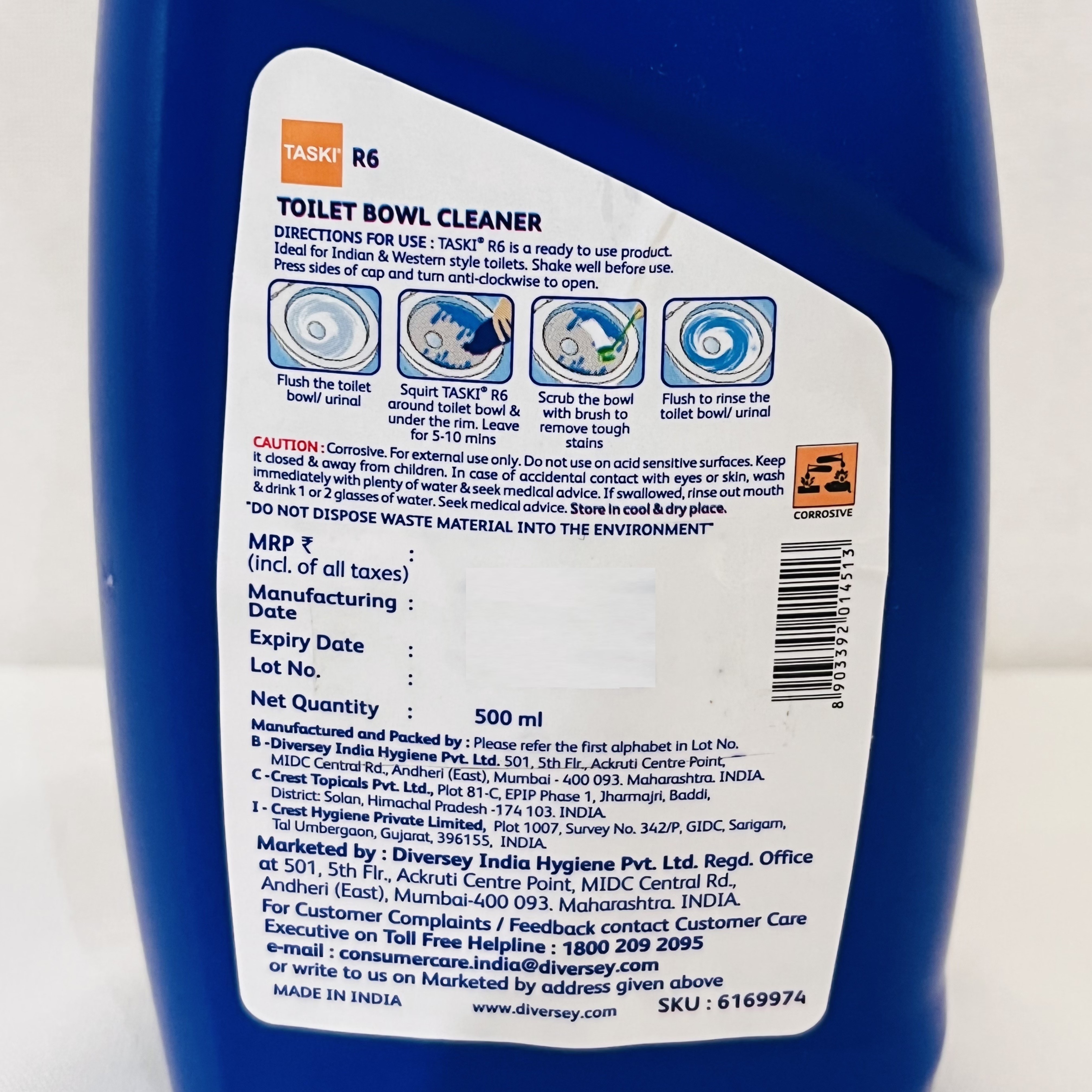 TASKI R6 ‐ TBC ‐ 500ml in Vadodara